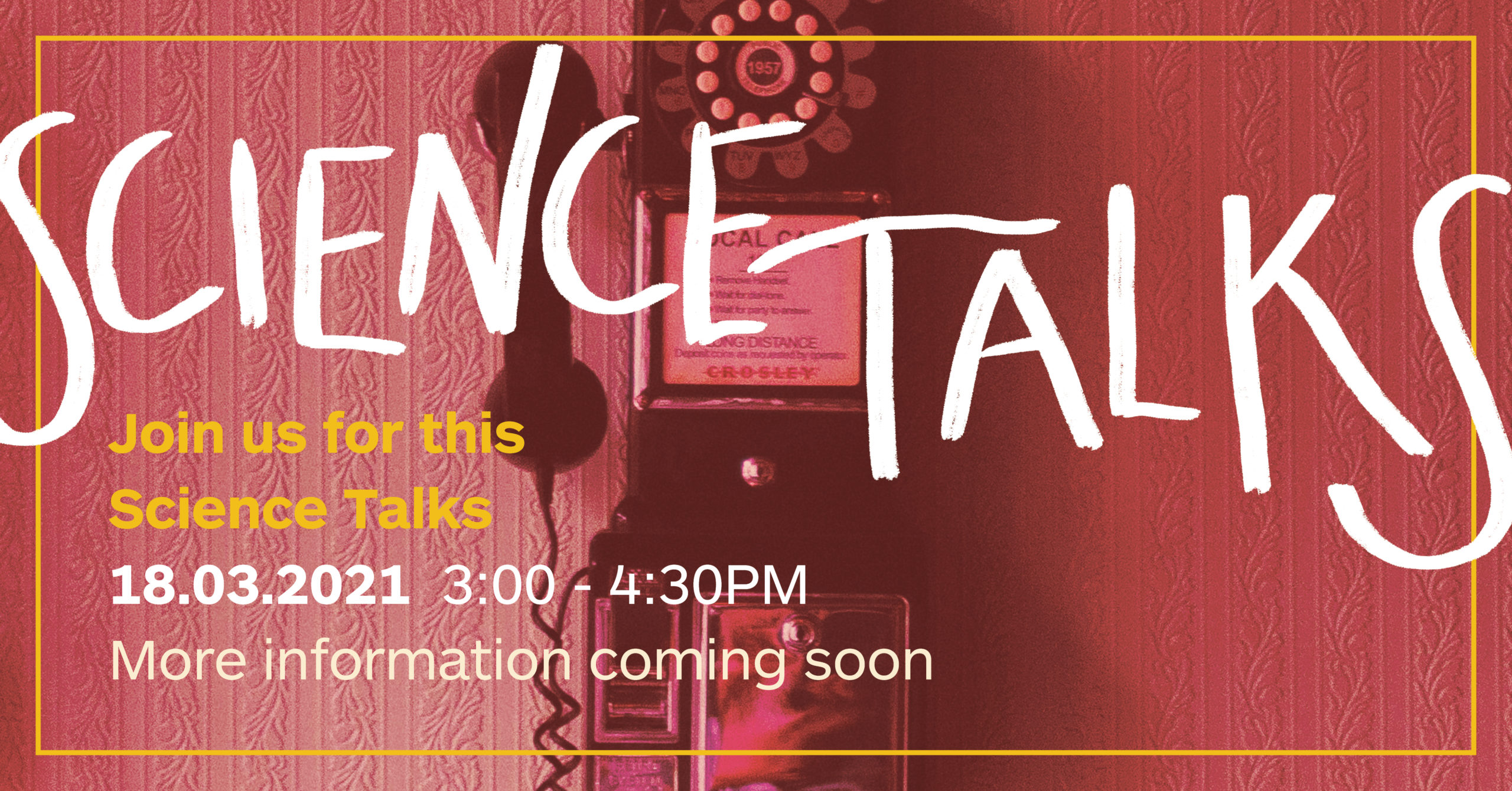 Science Talks - March - BLOXHUB